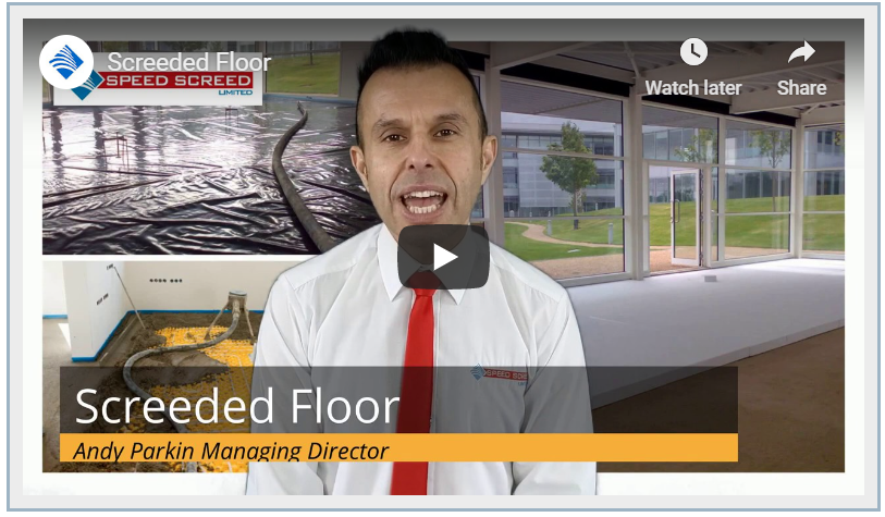 The Importance of a Screeded Floor - Don't Leave It To Chance
