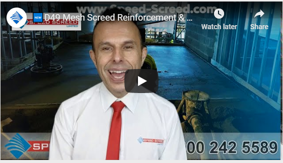 D49 Mesh - Floor Screed Reinforcement Mesh - Reduce Cracking