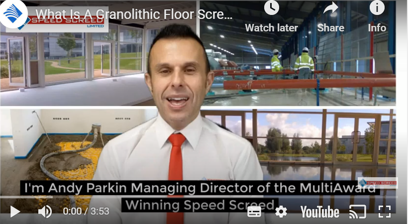 What Is Granolithic Floor Screed? Do You Need A Hard Wearing Screed?