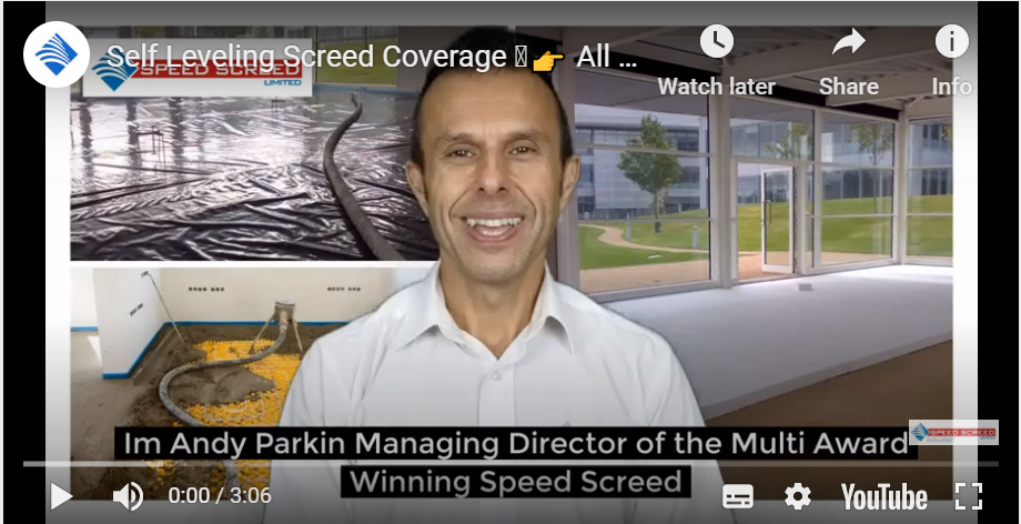 Self Leveling Screed Coverage | What Is The Minimum?